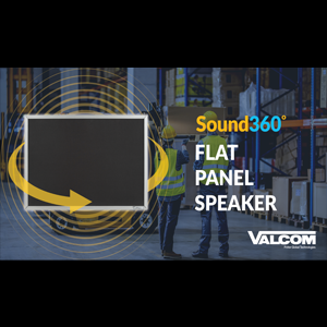 Sound360° Voice Paging Quality - Valcom