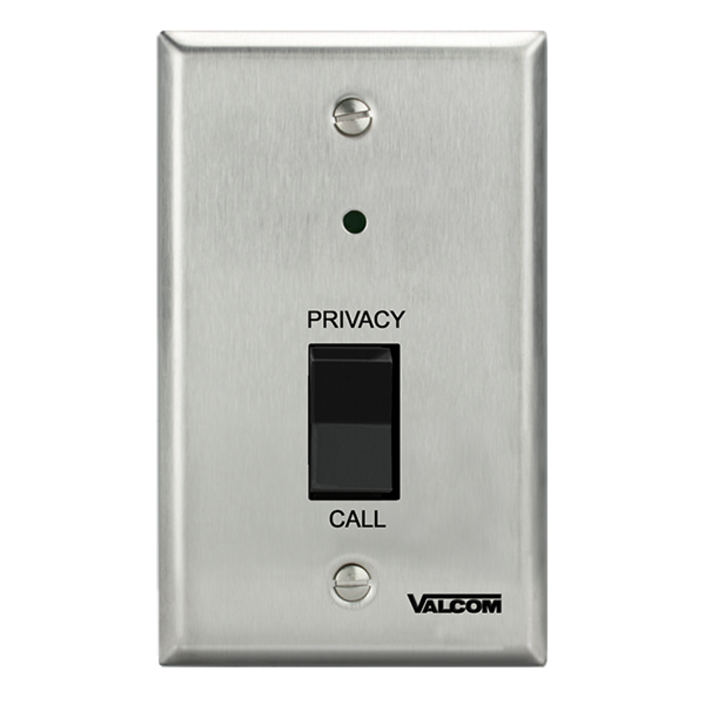 Call-In Button, with Privacy Switch, with Volume Control, Stainless ...
