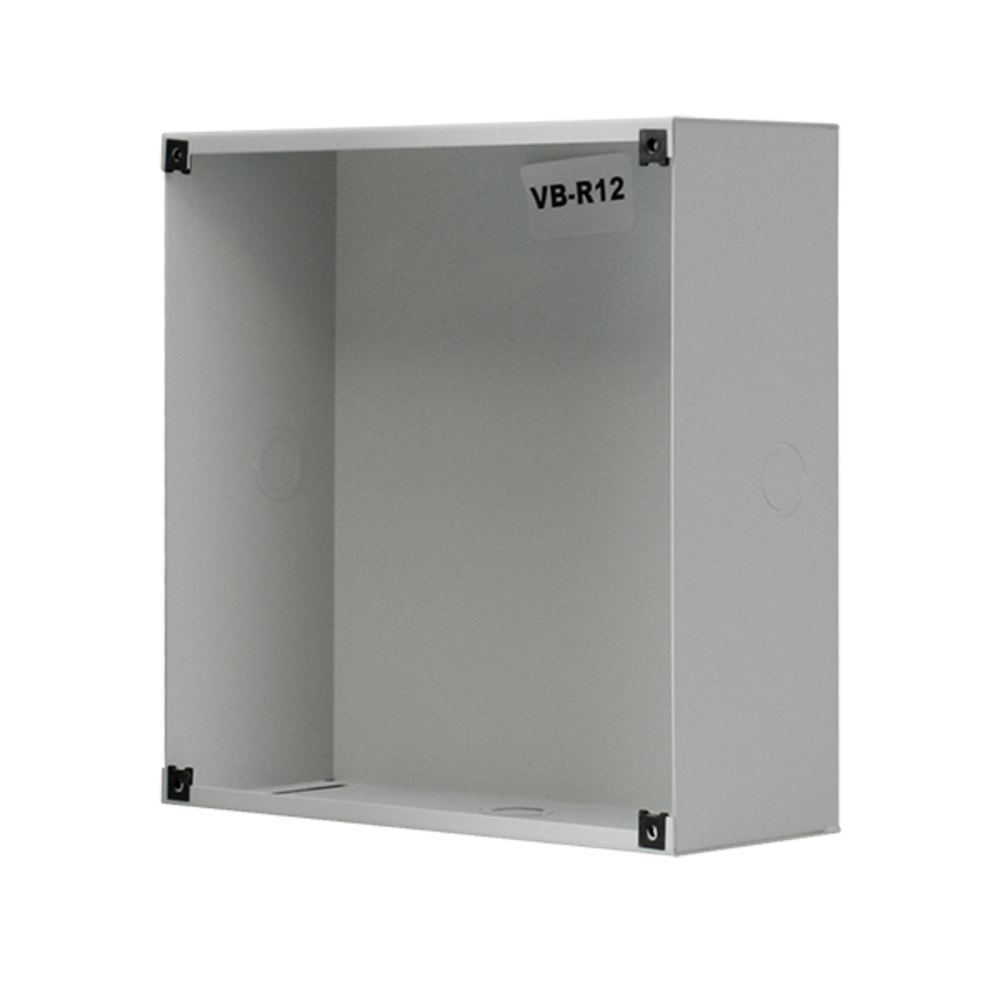 Recessed Backbox for Square Speaker Faceplates, VB-R12 - Valcom
