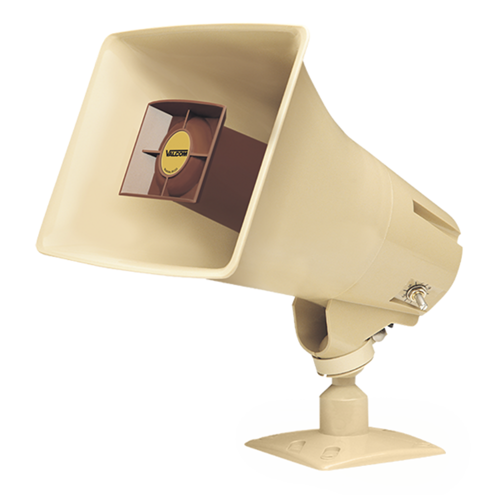 5-Watt High-Efficiency Horn, One-Way, Beige, V-1030C – Valcom