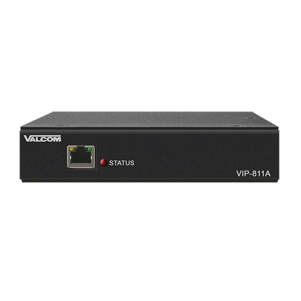 IP Gateway Audio Port, Network — Dual Port, VIP-802B - Valcom