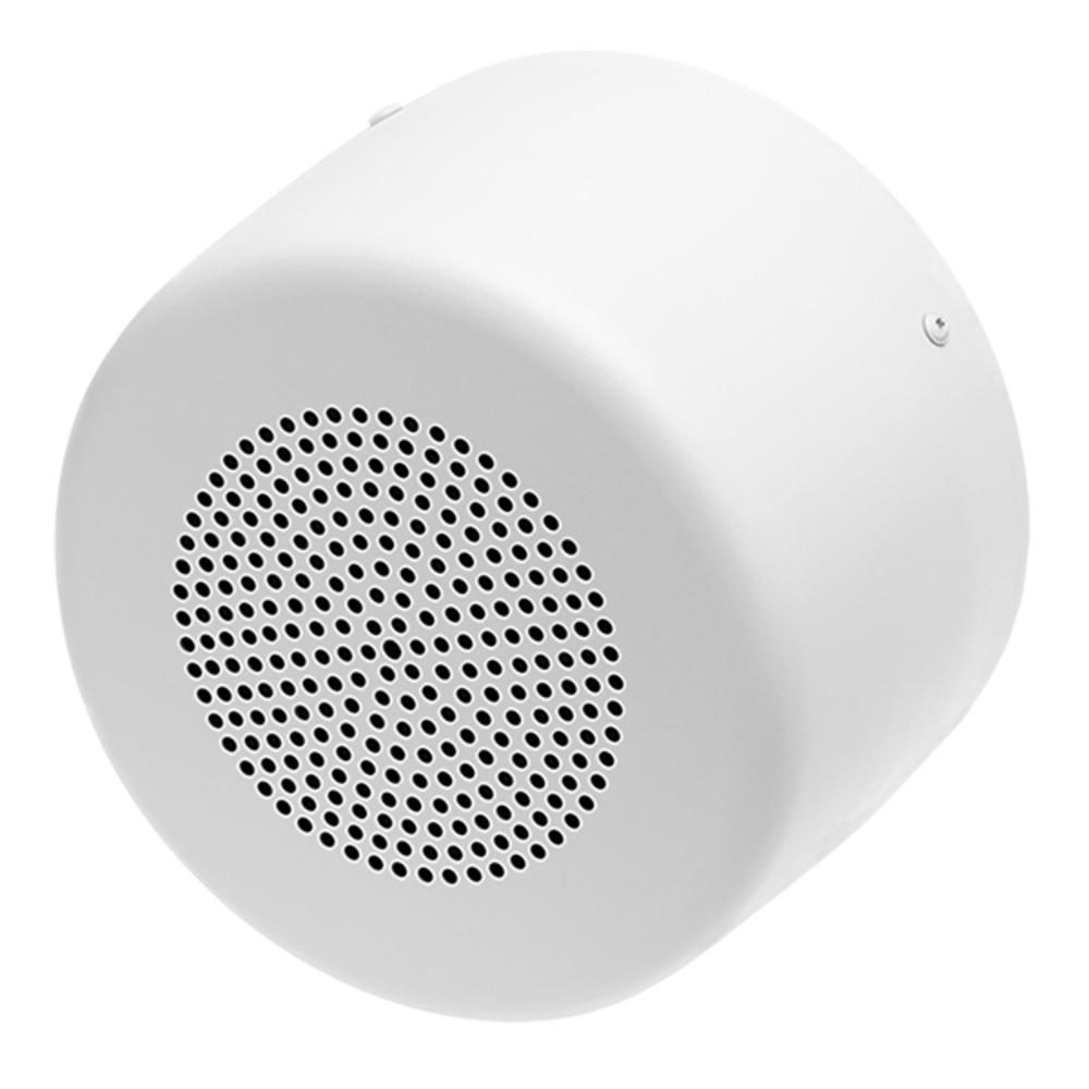 Vandal-Resistant Ceiling Speaker, Surface Mount, One-Way, V-9010-W - Valcom