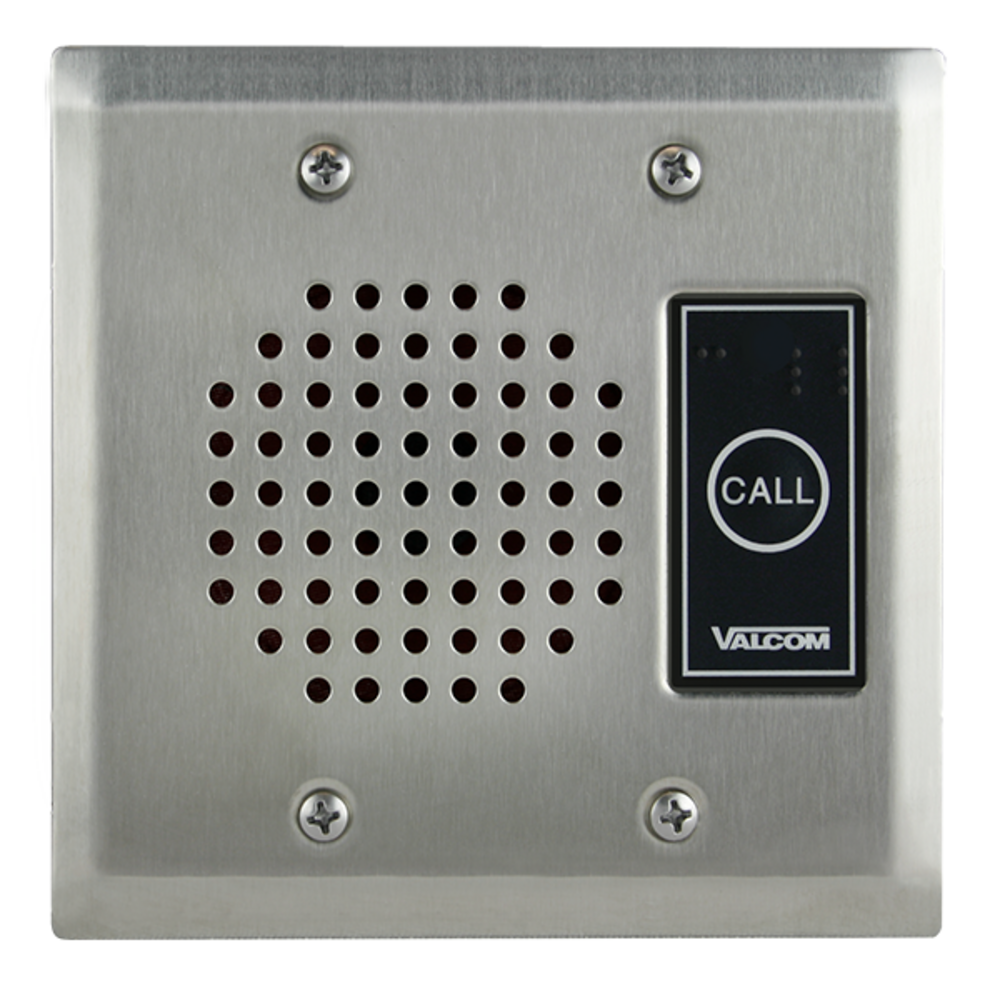 IP Intercom Doorplate Speaker with LED, with Long Line Extender ...